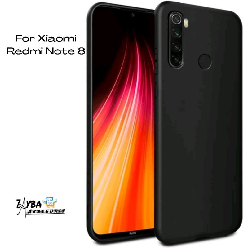 Jual P/B- Softcase Black mate Xiaomi Redmi Note 7 8 9 / Slim case / silikon | Shopee Indonesia