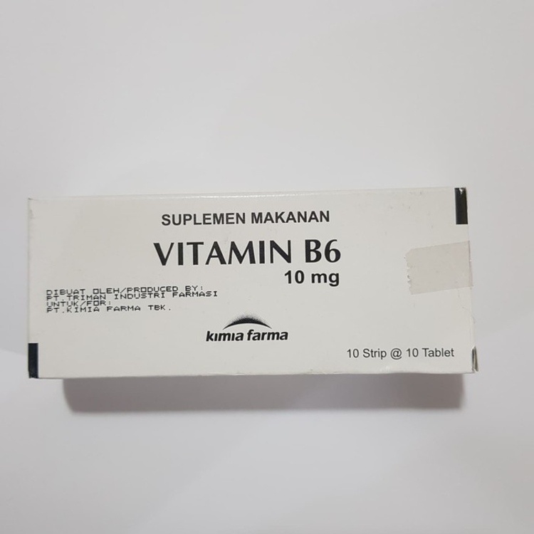 Jual Vitamin B6 Kf 10mg per STRIP | Shopee Indonesia