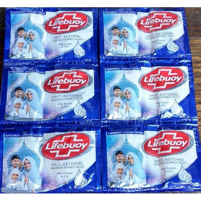 Jual Sampo Lifebuoy Anti Ketombe Sachet | Shampo Lifebuoy Biru Renceng ...