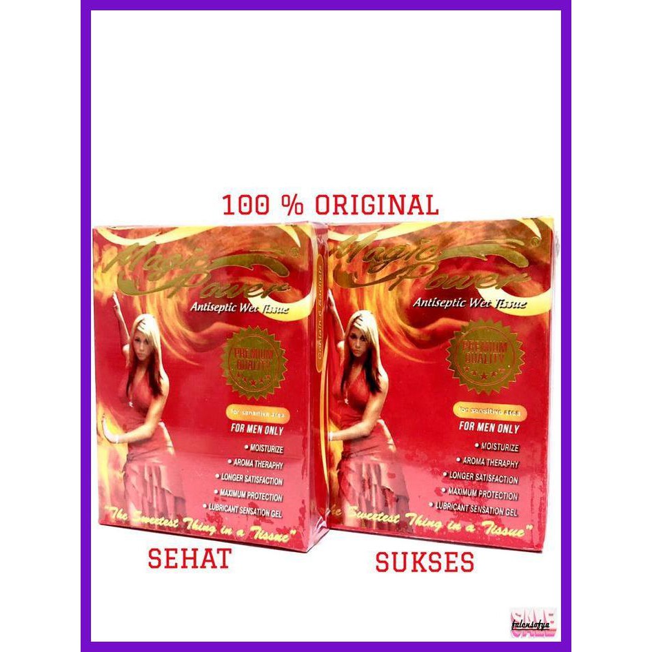 Jual nemelpus- tissue - tisu magic power merah -ori. | Shopee Indonesia