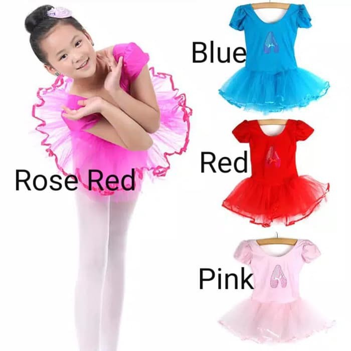 Jual Baju Ballet Balet Anak Perempuan Kostum Tutu Penari Ballet ...