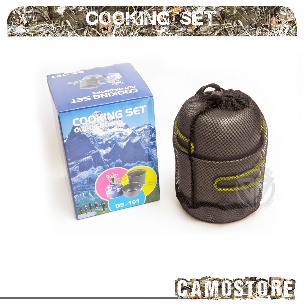 Jual Cooking set DS 101 Ultralight 2 in 1 Nesting Outdoor Speeds LX 100 ...