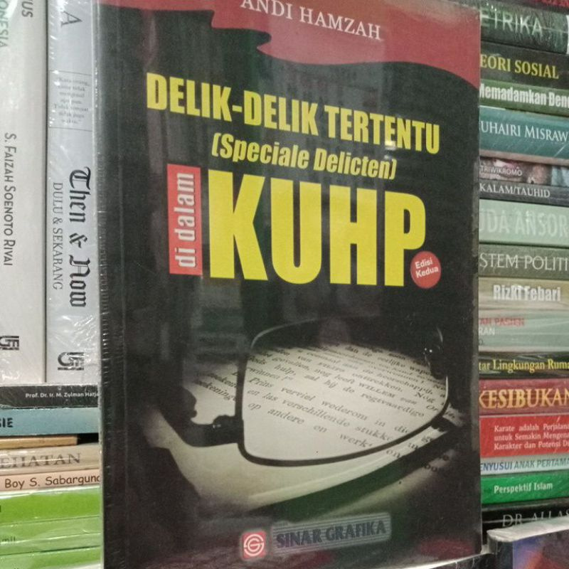 Jual delik-delik tertentu ( speciale delicte ) di dalam KUHP | Shopee Indonesia