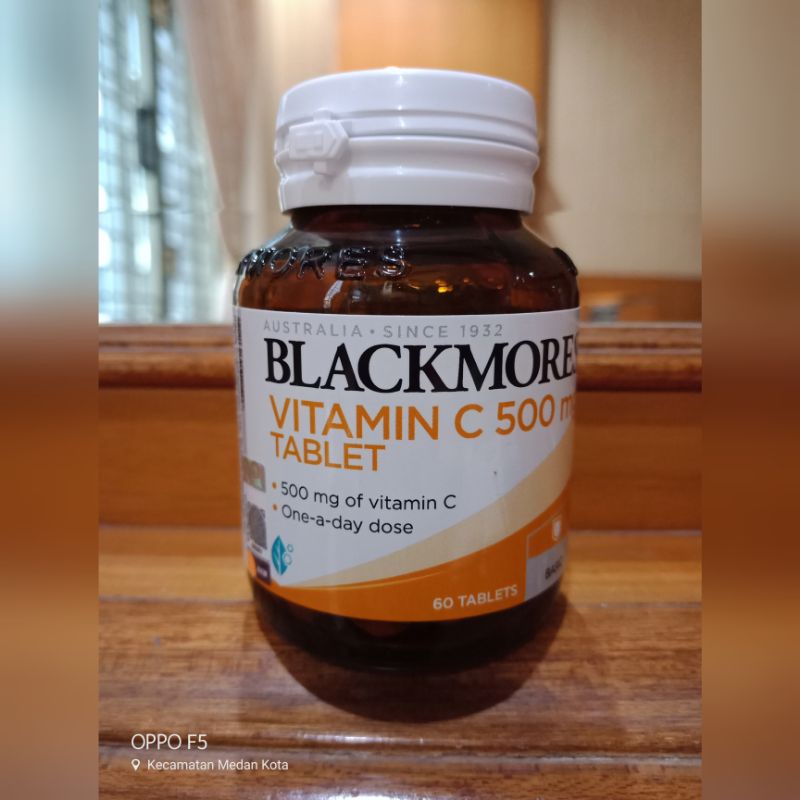 Jual BLACKMORES VITAMIN C 500MG IMPORT ISI 60 TABLET VIT C | Shopee ...