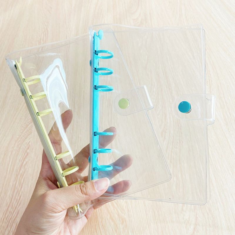 Jual Binder transparan Polos Ring Warna dan Glitter a6 | Shopee Indonesia
