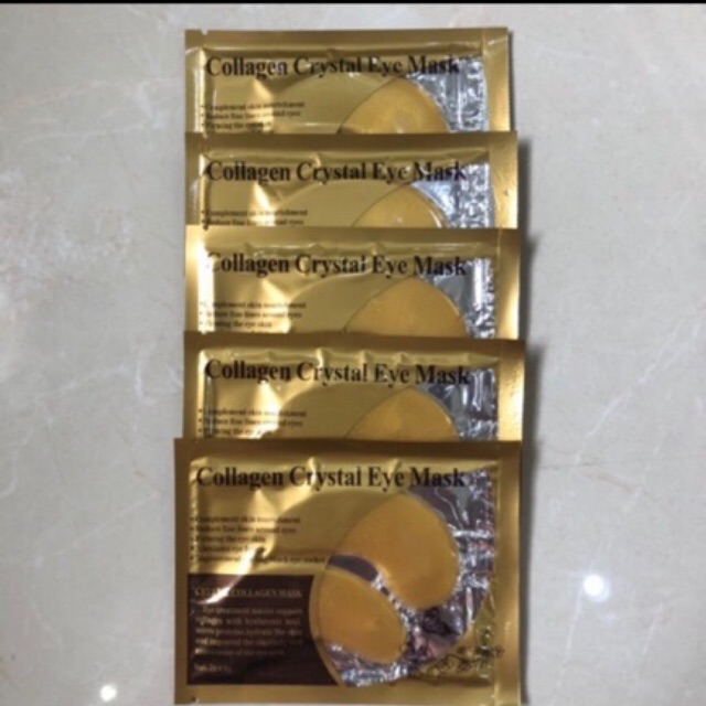 Jual [TERMURAH!! ISI 10 PCS] Collagen Eye Mask Masker Mata Panda ...
