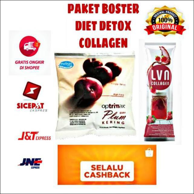 Jual Optrimax Plum Delite - Optrimax Buah Plum Kering + Lvn Collagen (Paket Booster) | Shopee ...