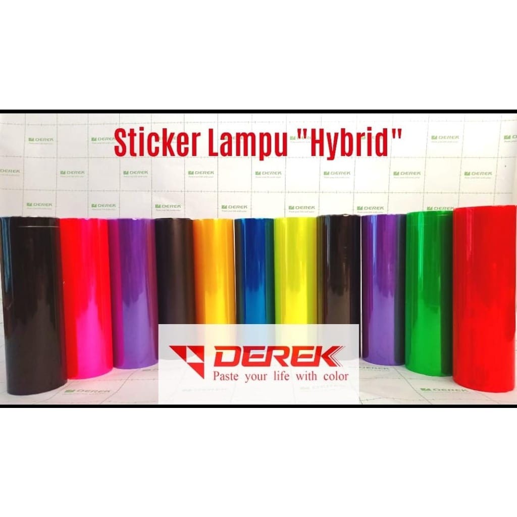 Jual 1 ROLL STICKER LAMPU / HYBRID UKURAN 30*10Meter | Shopee Indonesia