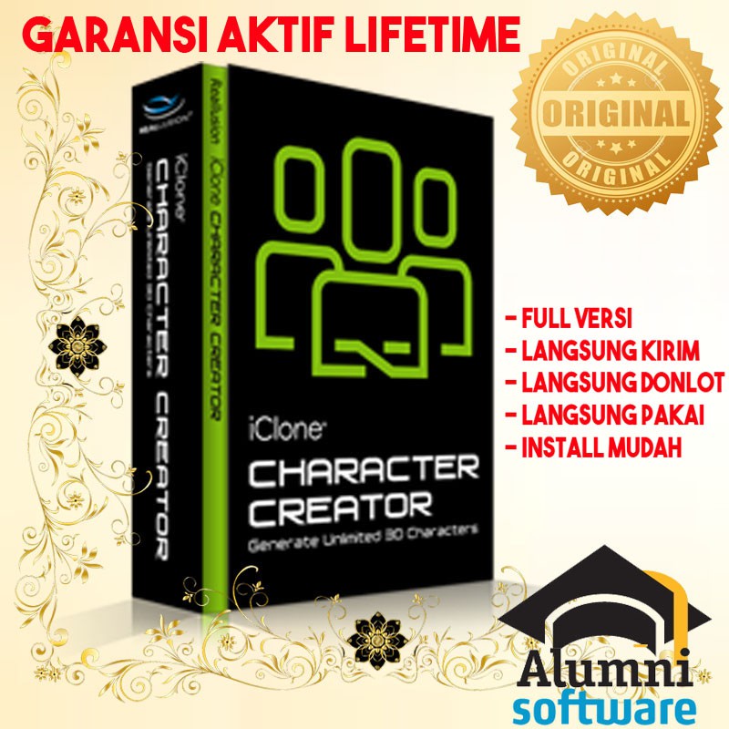 Jual Full Version Reallusion Character Creator Garansi Aktivasi