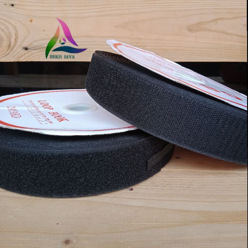 Jual Magic Tape/Fastner/Perepet/Velcro Ukuran 3.8 Cm Hitam | Shopee ...