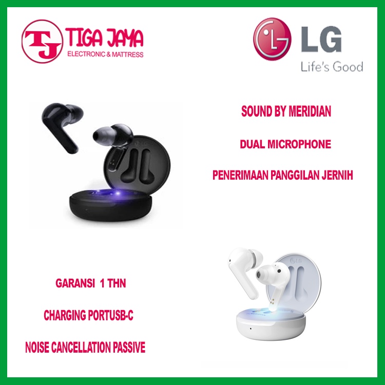 Jual LG FN4 TONE Free FN4 Wireless Earbuds Meridian Audio HEADSET | Shopee Indonesia