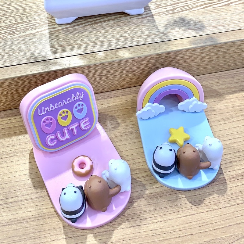 Jual MINISO WE BARE BEARS desk PHONE HOLDER SENDERAN HANDPHONE | Shopee ...