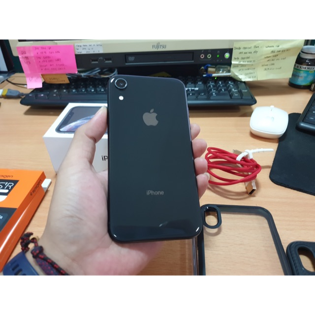 Jual Iphone Xr 64gb Second Original Fullset EX INTER | Shopee Indonesia