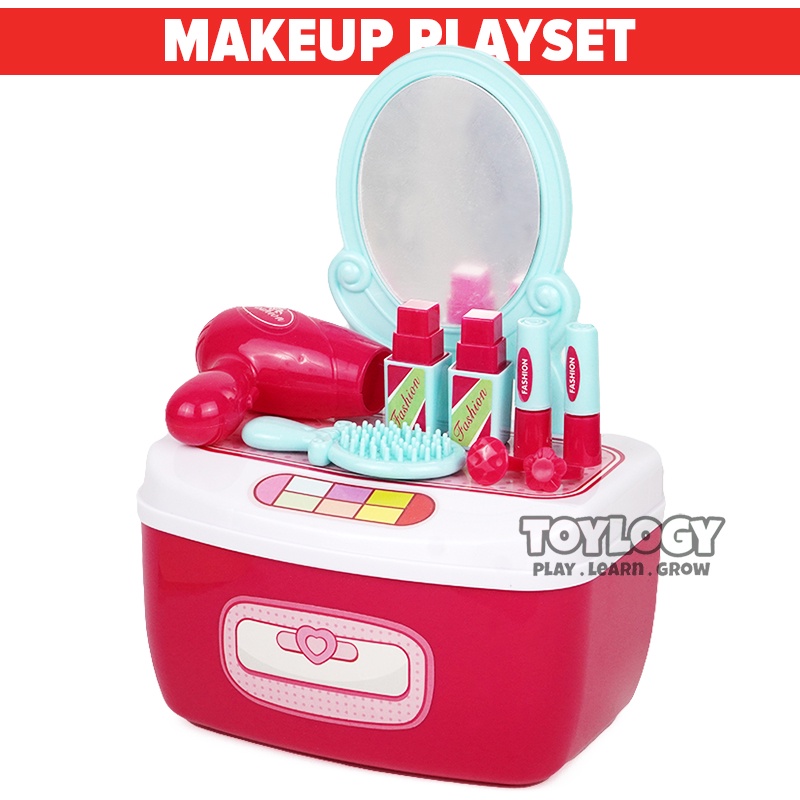 Jual Mainan Anak Cewek Aksesoris Makeup Set Alat Make Up Beauty Kit ...