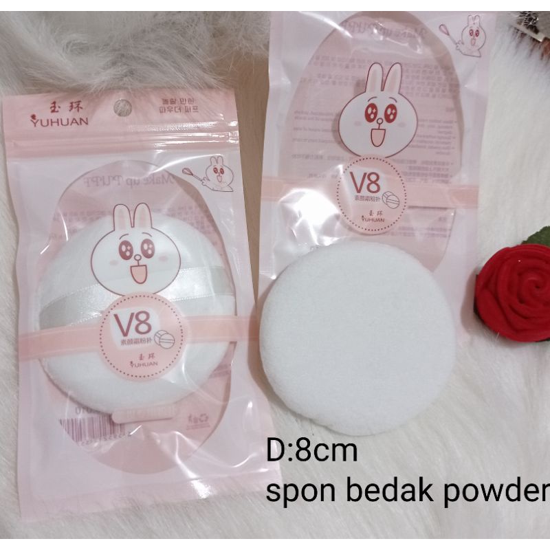 Jual Sponge Bulat Besar foundation 7cm|Spon Bedak Tabur Bulat 7.5cm ...