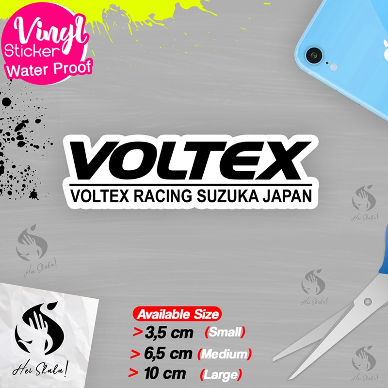 Jual Stiker Voltex Racing Suzuka Japan Sticker Racing Ngabers Bahan ...
