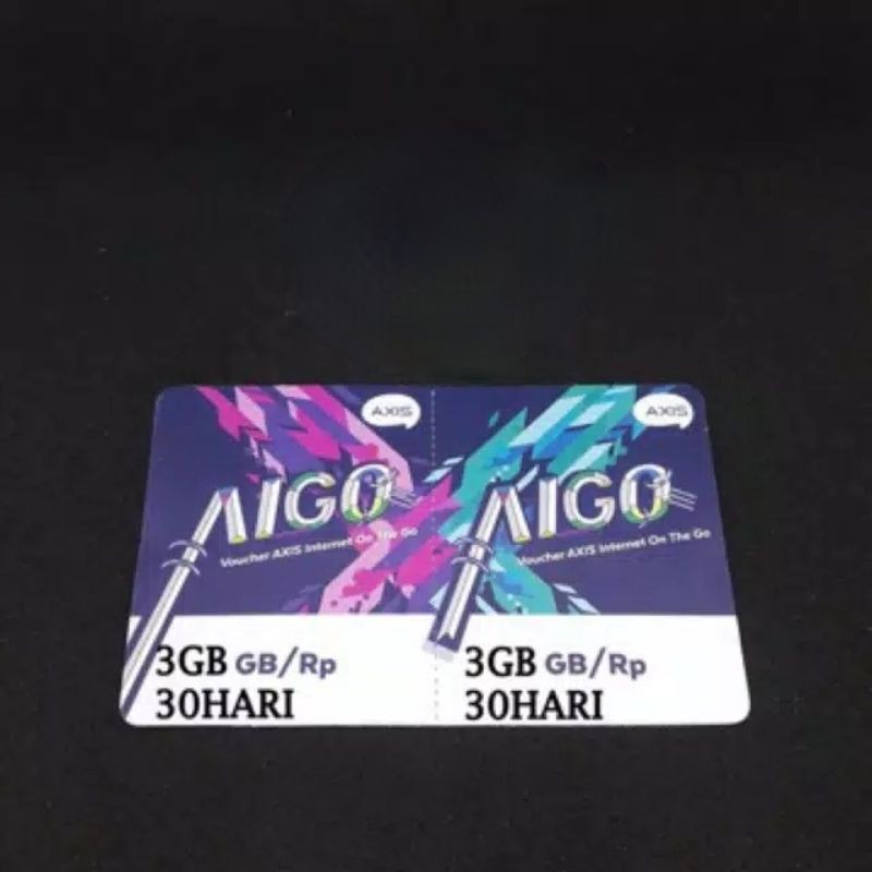 Jual Voucher Kuota Axis 3GB 4gb 30hari Full Vocer Aigo 3 4 gb 30 hari ...