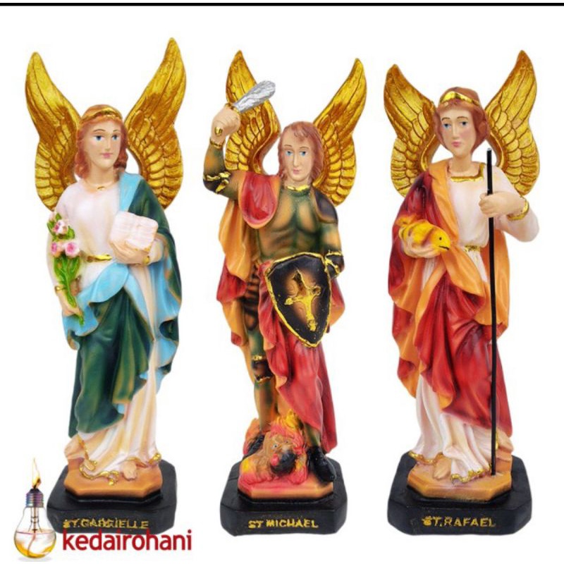 Jual Patung 3 Malaikat Agung The Great Angel Archangel St.Gabriel St ...