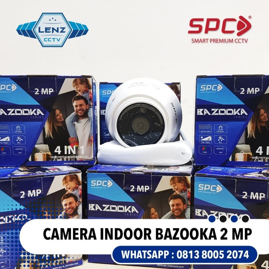 Jual Kamera CCTV SPC Bazooka 2 MP / Indoor Camera | Shopee Indonesia