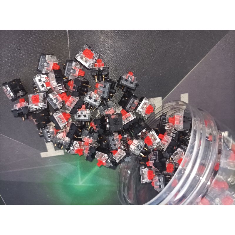 Jual Switch Mechanical Keyboard Merk Content Red Switch Linear 108 pcs ...