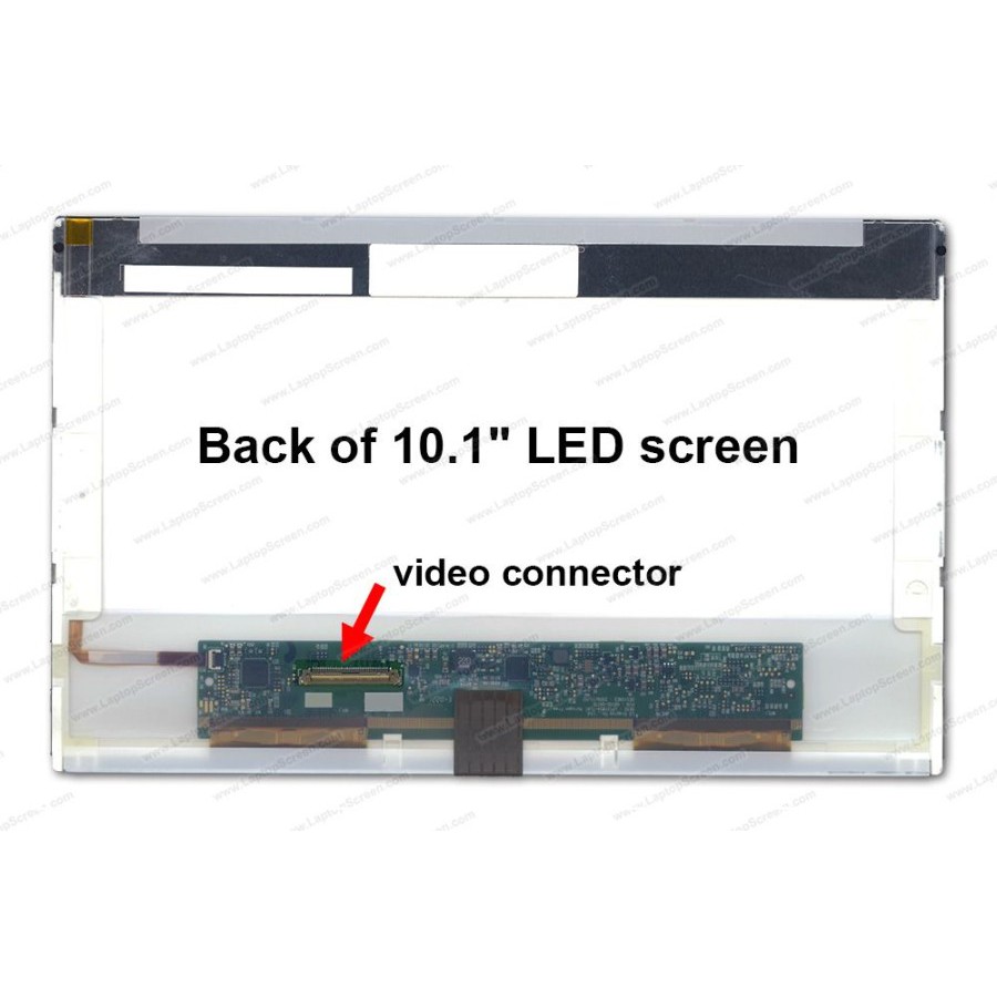 Jual LCD LED Notebook Laptop Tebal 10.1 Inch Conector CONNECTOR 40 Pin ...