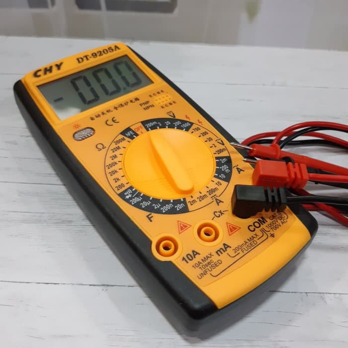 Jual Digital Multimeter CHY 9205A Multitester AVO meter Ampere meter ...