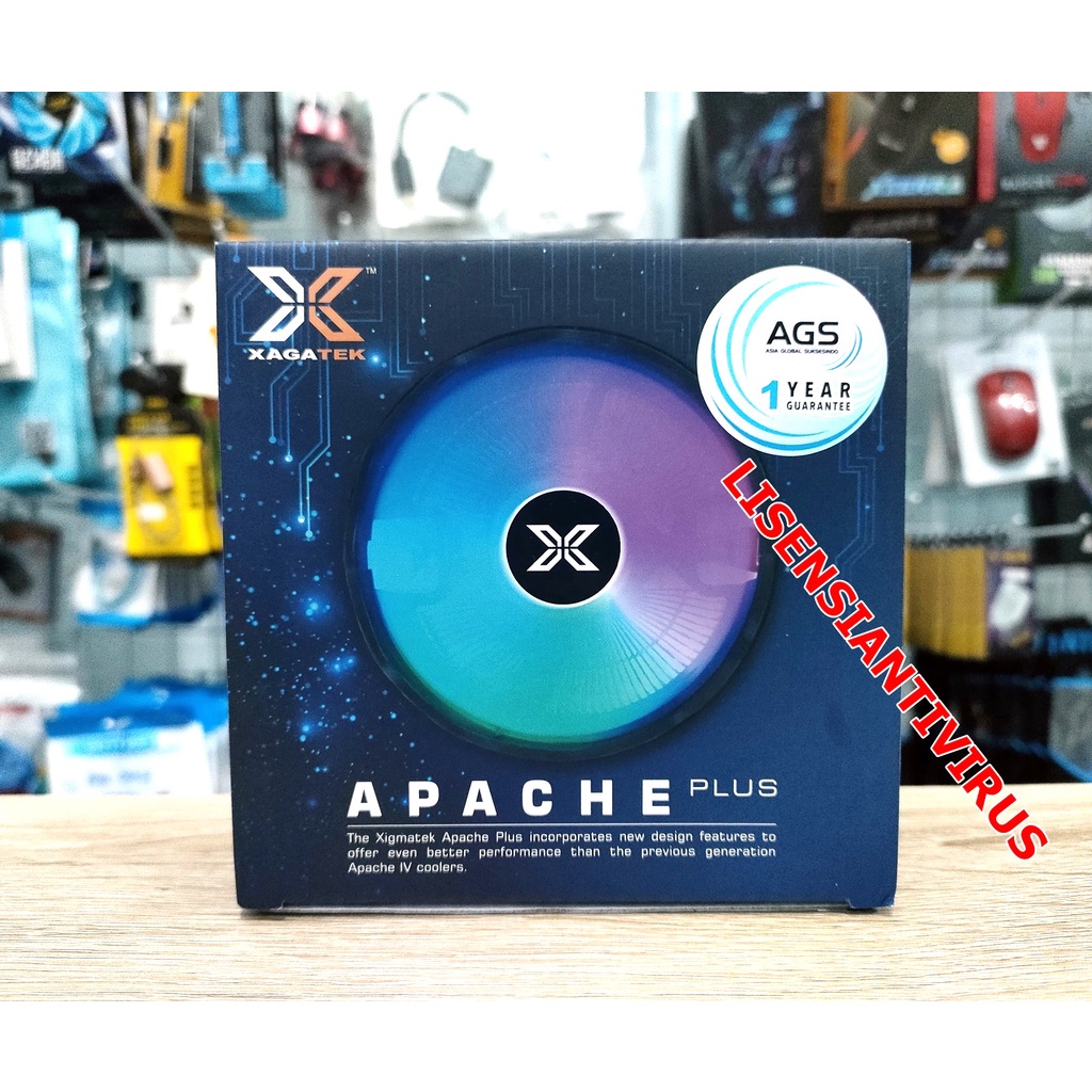 Jual Heatsink Processor CPU Air Cooler RGB Xigmatek Xagatek Apache PLUS | Shopee Indonesia