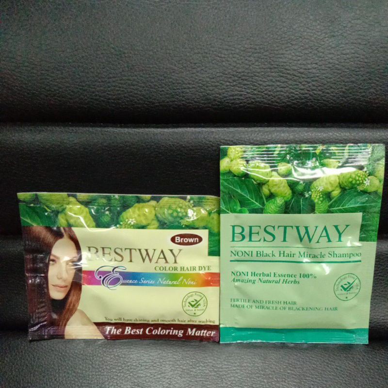 Jual BESTWAY NONI Bpom Color Hair Dye 100% Original | Shopee Indonesia