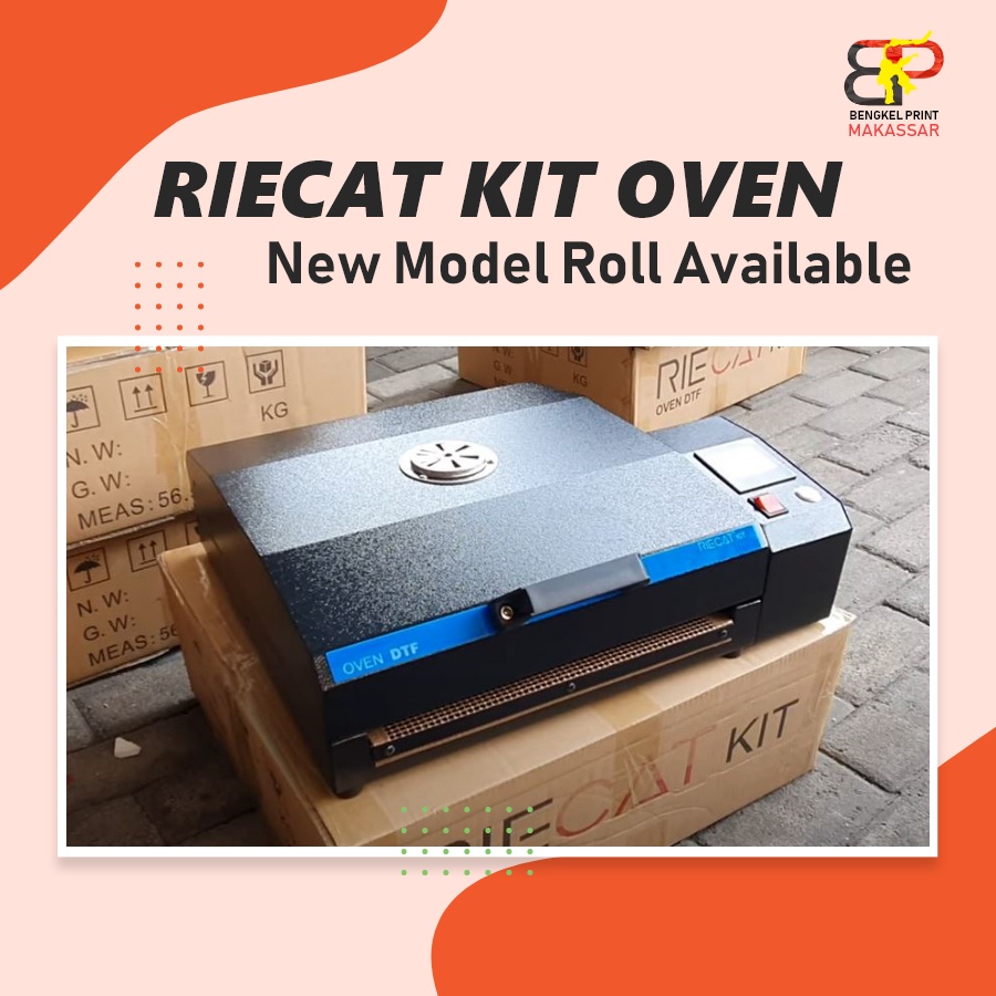 Jual Riecat Kit Oven Sablon DTF New Model 2022 Roll Available | Shopee ...