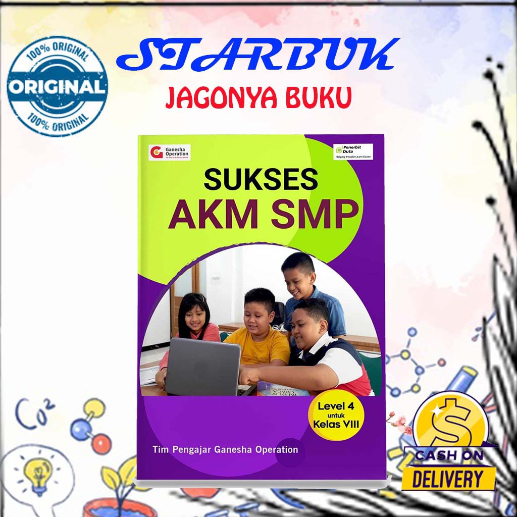 Jual BUKU AKM KELAS 8 SMP GO : Sukses AKM untuk SMP/MTs kelas VIII - Penerbit Duta | Shopee ...