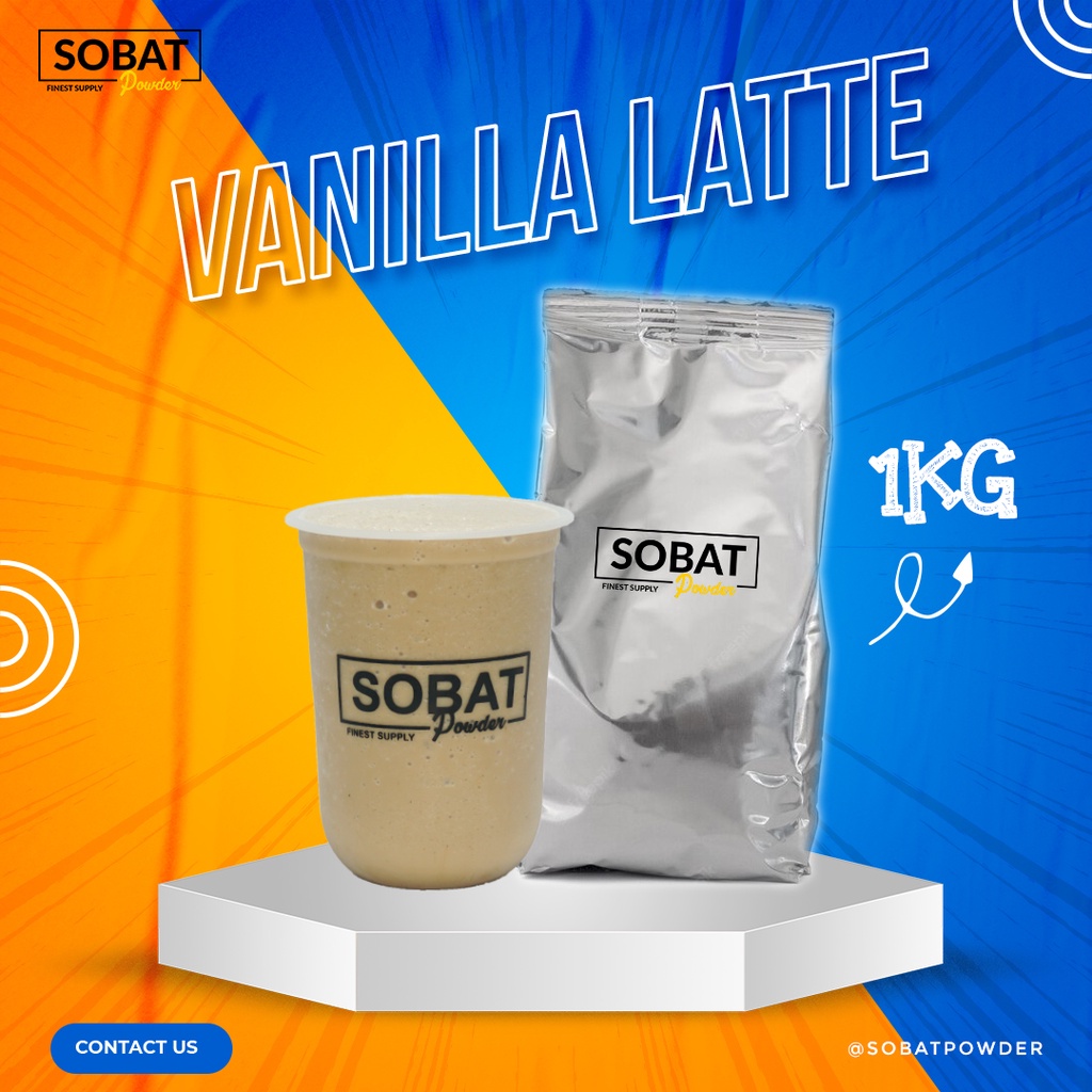 Jual Vanilla Latte Powder 1kg | serbuk minuman | Shopee Indonesia