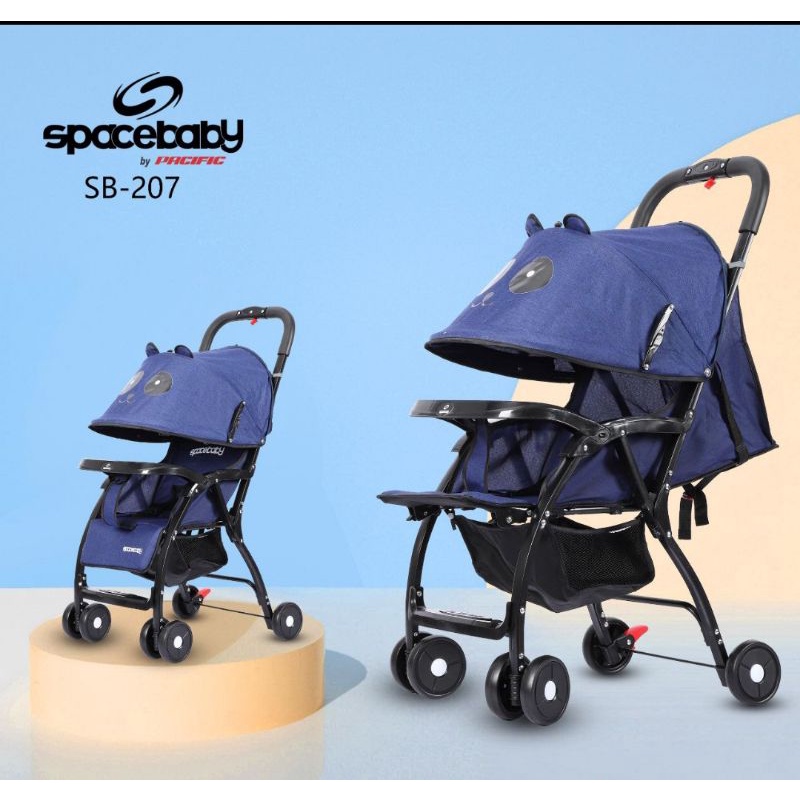 Jual [FREE KARDUS + BUBBLEWRAP] BAMS TERMURAH STROLLER SPACE BABY ...
