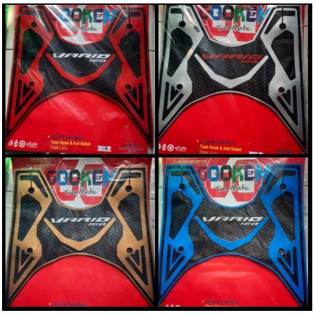 Jual Karpet Motor Bahan Tebal Vario 160 Gookem Alas Kaki Vario 2022 | Shopee Indonesia
