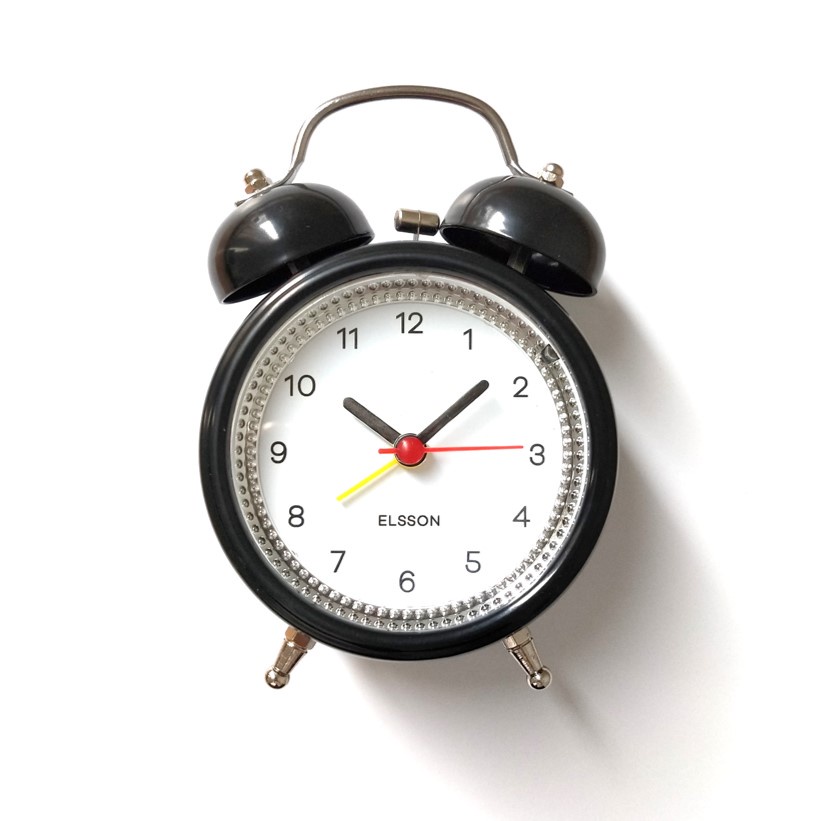 Jual Jam Weker Aesthetic Jam Meja Weker Beker Black Edition Minimalis ...