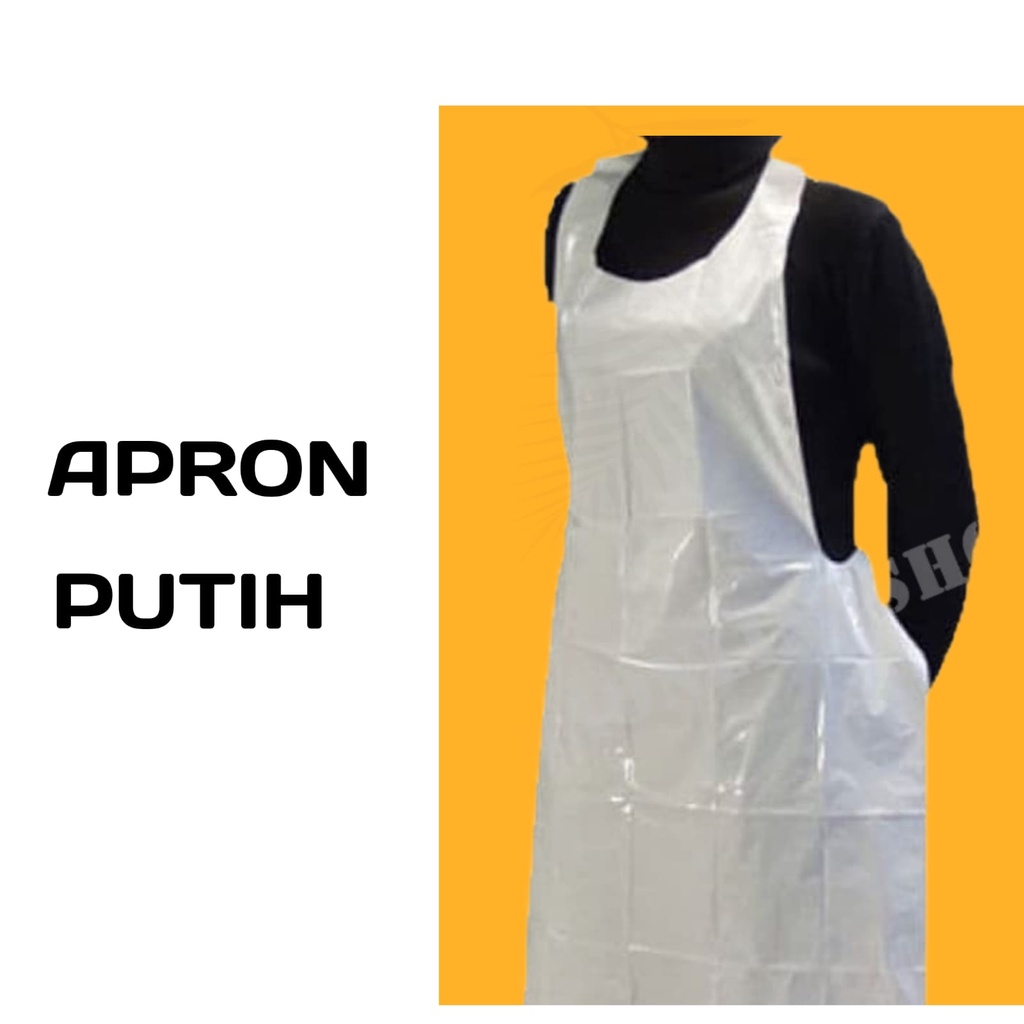 Jual Apron warna putih | Shopee Indonesia
