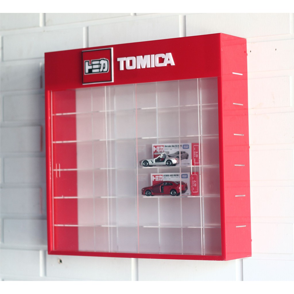 Jual Rak Diecast Display Akrilik Tomica Header 24 Kotak TCH24 TMEM ...