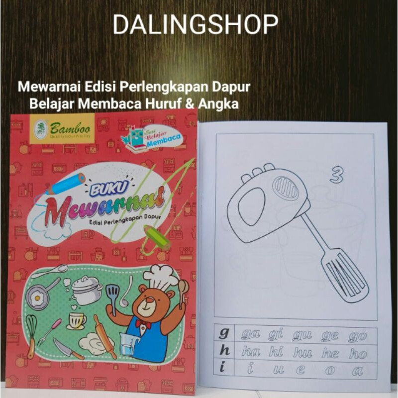Jual BUKU MEWARNAI ANAK / COLORING BOOK / BUKU UKURAN JUMBO | Shopee ...
