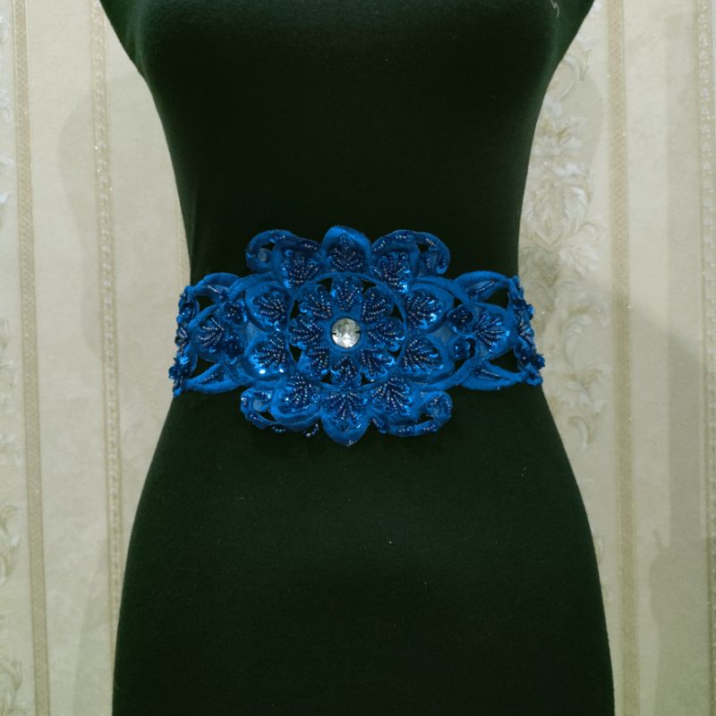Jual obi pengntin full payet/sabuk tari/ ikat pingang pengantin ...