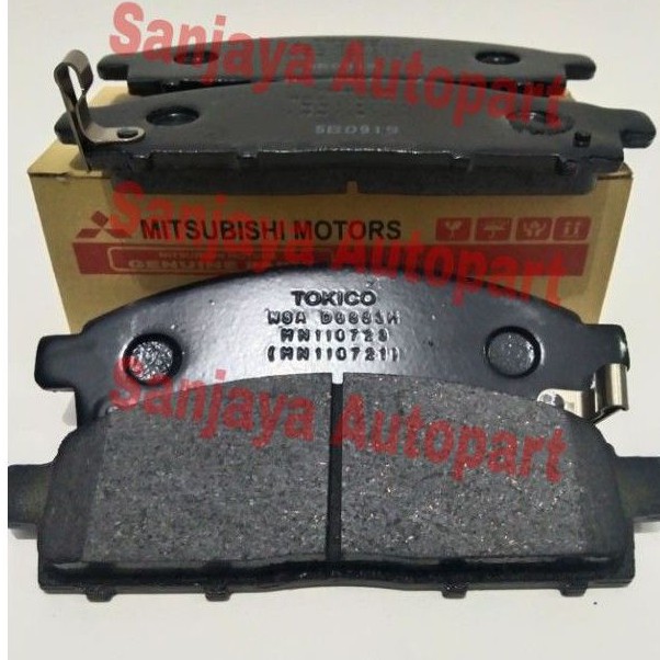 Jual KAMPAS REM DEPAN - BRAKE PAD TOKICO MITSUBISHI TRITON & PAJERO ...
