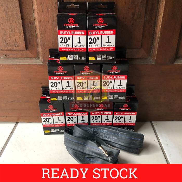 Jual Ban Dalam Sepeda 20 x 1 3/8 (451) Kenda Pacific FV Pentil Presta 4,8cm 48mm | Shopee Indonesia