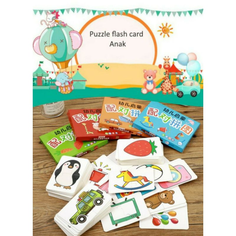 Jual Puzzle Flash Card | Shopee Indonesia