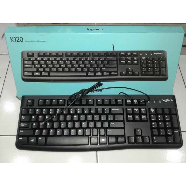 Jual KEYBOARD USB LOGITECH K120 | Shopee Indonesia