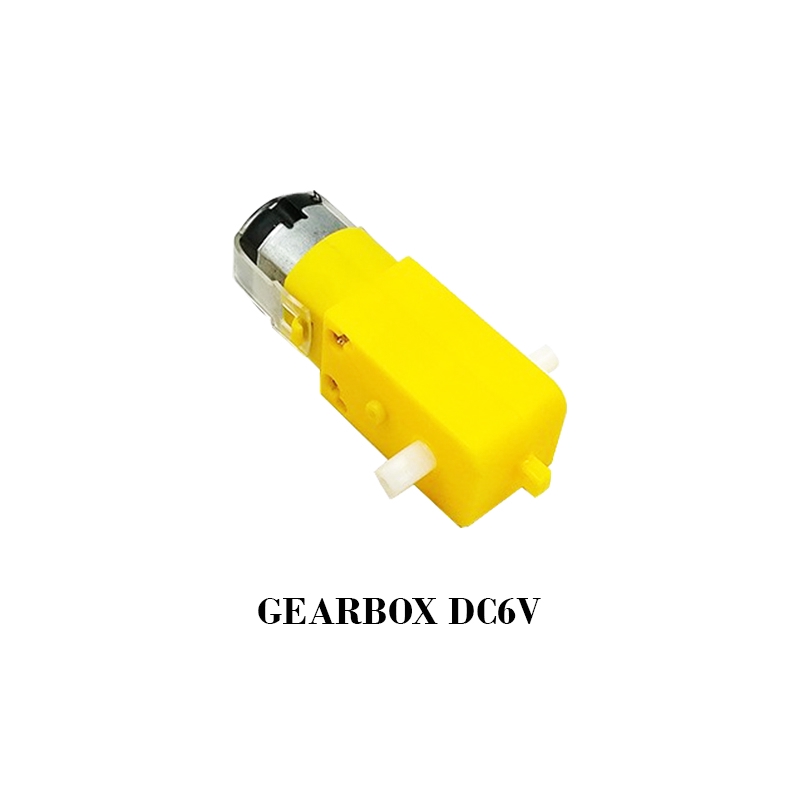 Jual EELIC GEM-DC6V Gearbox motor DC 6V Motor gearbox untuk smart car ...