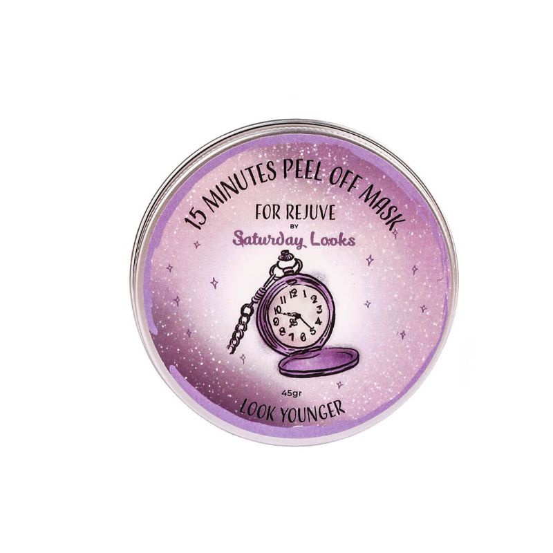 Jual SATURDAY LOOKS 15Minutes Peel Off Mask (Rejuve) | Shopee Indonesia