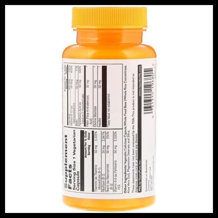 Jual Vitamin B50 Complex, 60 Capsules, Thompson | Vit B-50 Kompleks ...