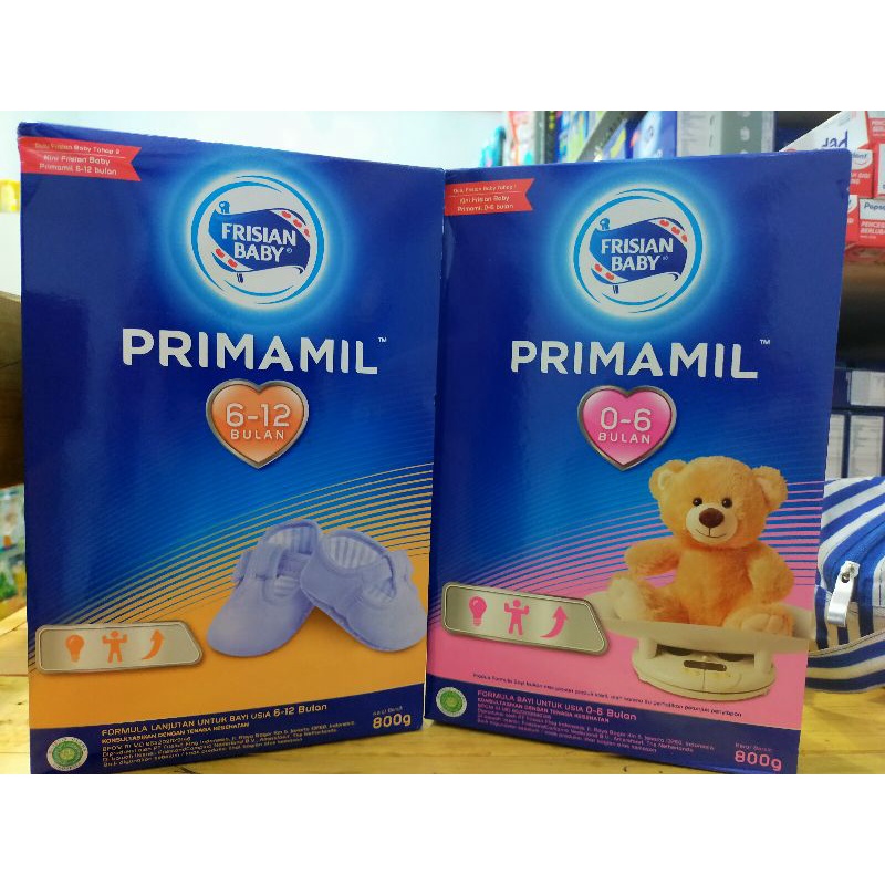 Jual PRIMAMIL 750GR TAHAP 1 DAN 2 exp 2024 | Shopee Indonesia