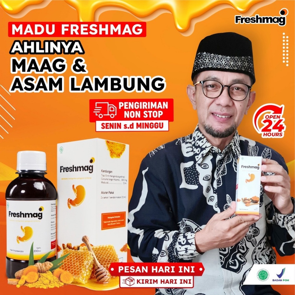 Jual Freshmag Madu Lambung Original - Freshmag Obat Lambung - Madu Freshmag - Obat Asam Lambung ...