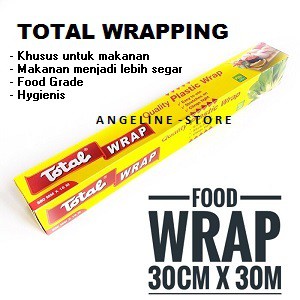 Jual Total Wrapping Box 30cmx30m / Plastik Cling Wrap | Shopee Indonesia