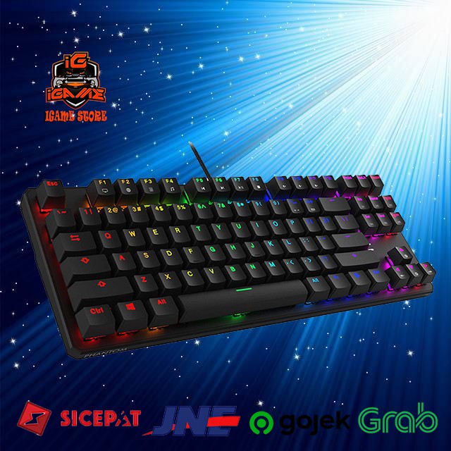 Jual Tecware Phantom Elite 104 Fullsize RGB Gateron Mechanical Keyboard ...