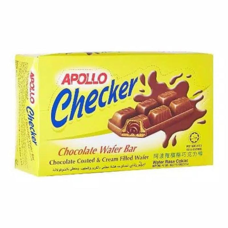 Jual Apollo Checker Coklat Wafer Impor - Cokelat Wafer Batang Apolo ...